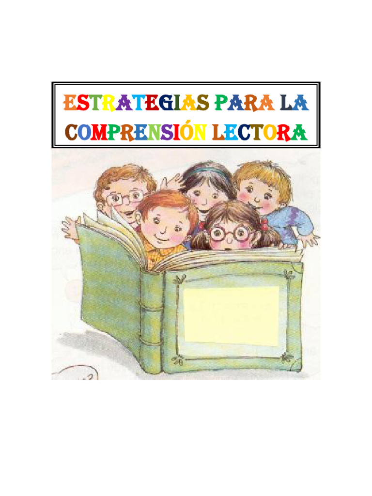 Estrategias para Mejorar la Comprensión Lectora | PDF | Ficción general