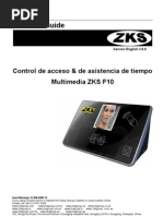 Manual ZKTime Lite | PDF | Apoyo | Mi sql