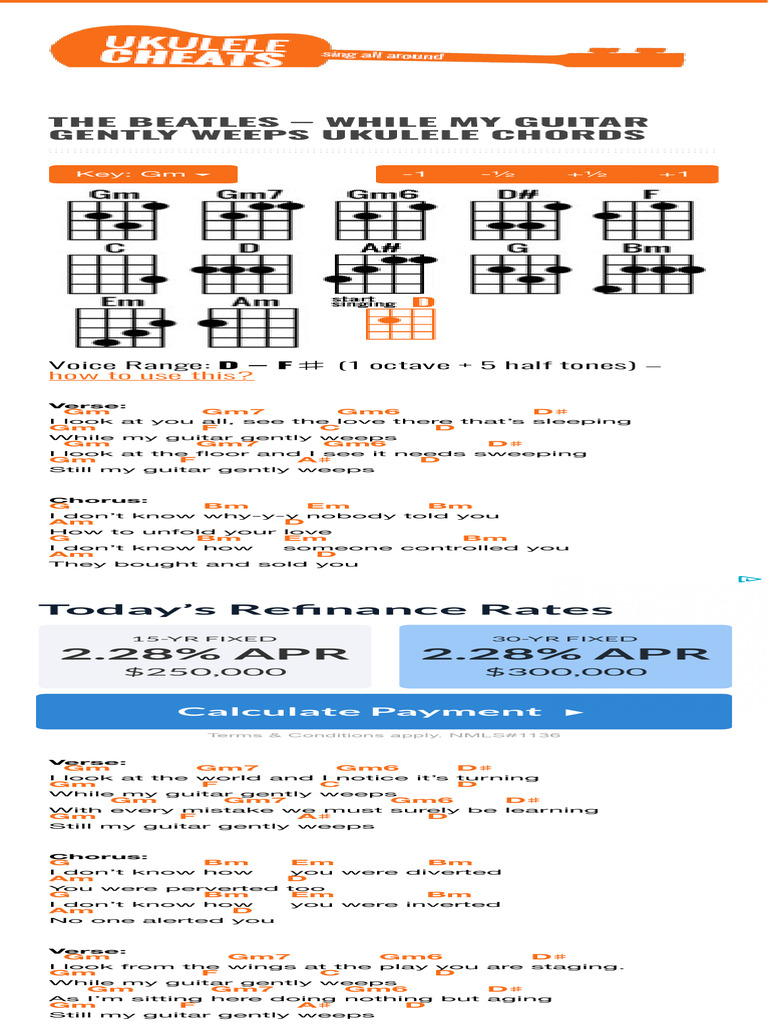 While My Ukulele Gently Weeps | PDF | Art