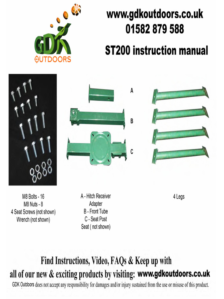 ST200 Instructions | PDF