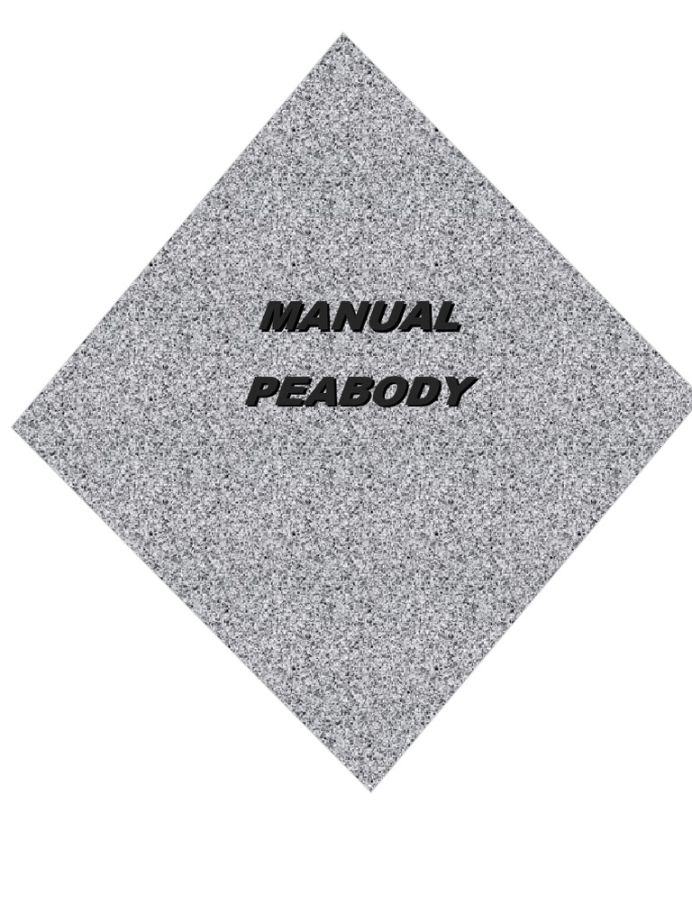 Manual de Peabody | PDF | Inteligencia | Validez (Estadísticas)
