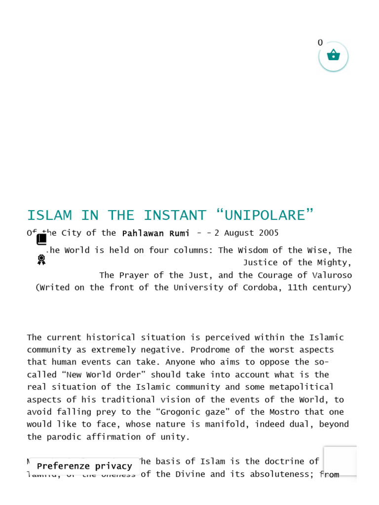 Islam and The Unipolar Moment | PDF | Wahhabism | Religious Faiths