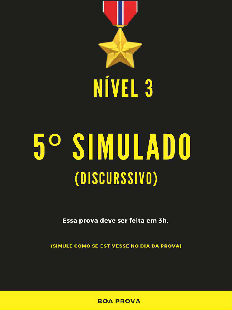 Simulado Nível 3 Obmep | PDF
