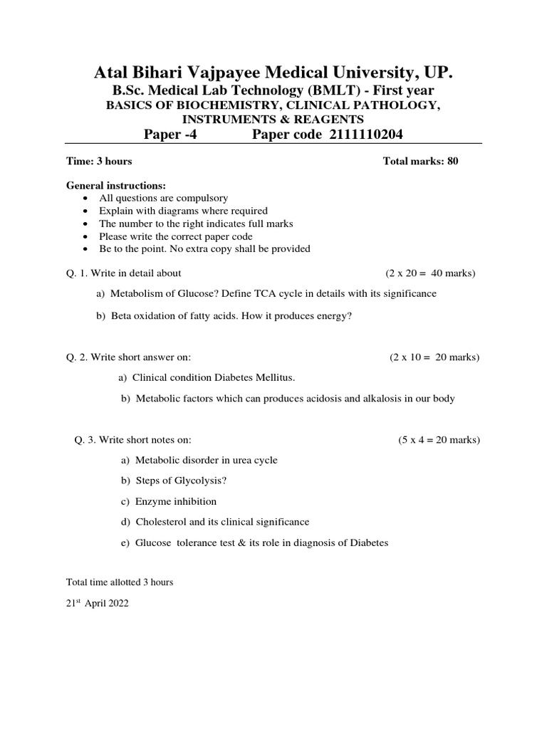 Basic of Biochemistry Clinical Pathology Instrument Reagent | PDF