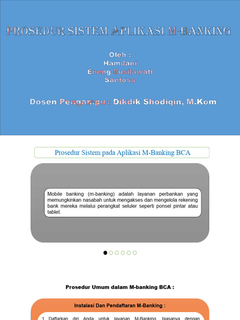 Mbanking (Autosaved) | PDF