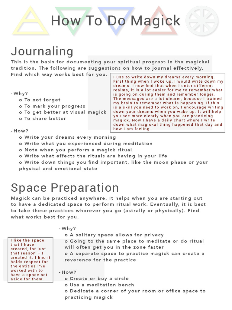 How To Do Magick | PDF | Ceremonial Magic | Nondualism
