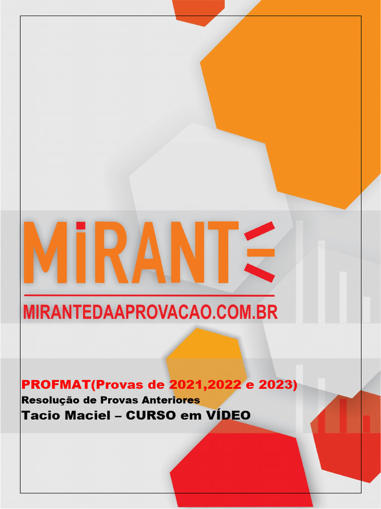 Apostila Profmat 2024 | PDF | Negócios | Computadores