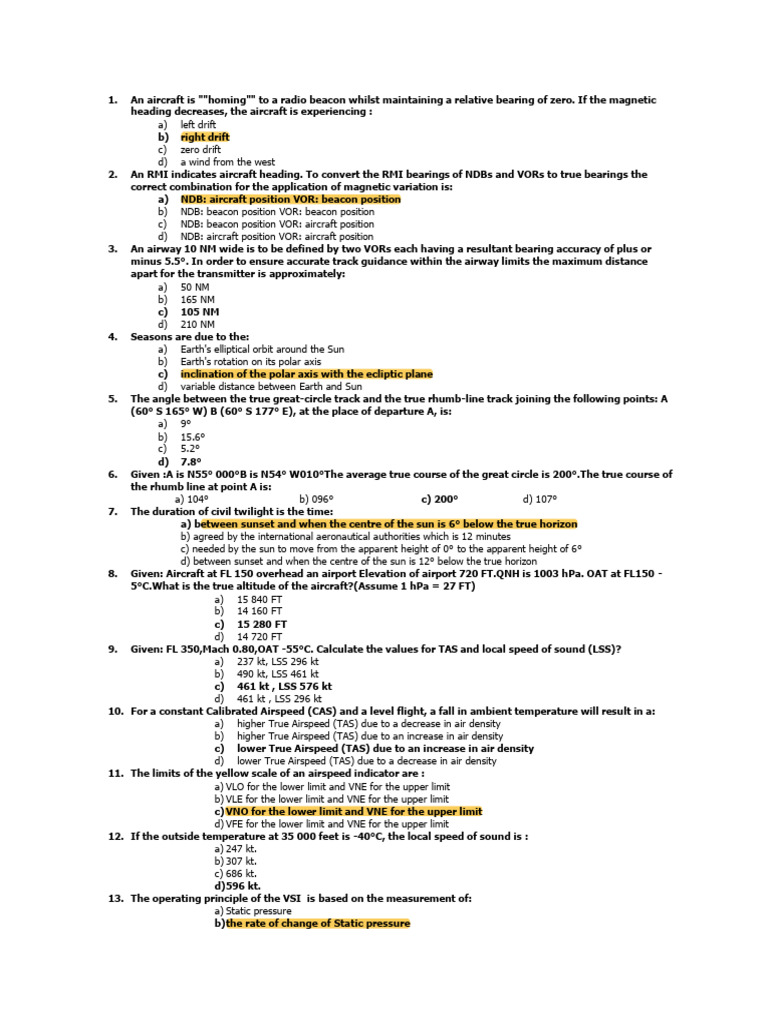 VOR Accuracy and Airway Definition | PDF | Airspeed | Wireless