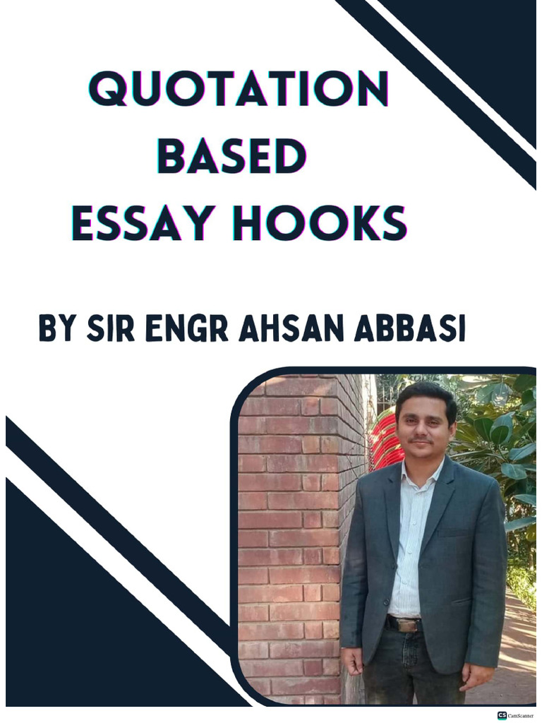 Sensational Essay Hooks By Sir Ahsan Abbasi Hope Css Academy Pakistan