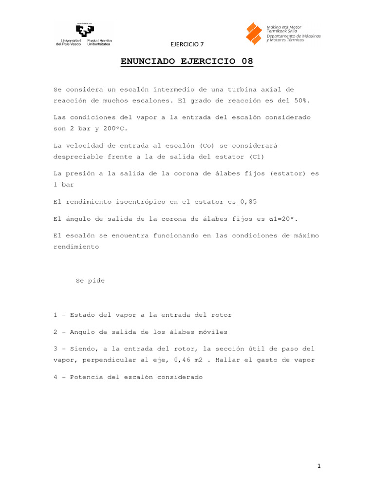 Ejercicio 8 | PDF