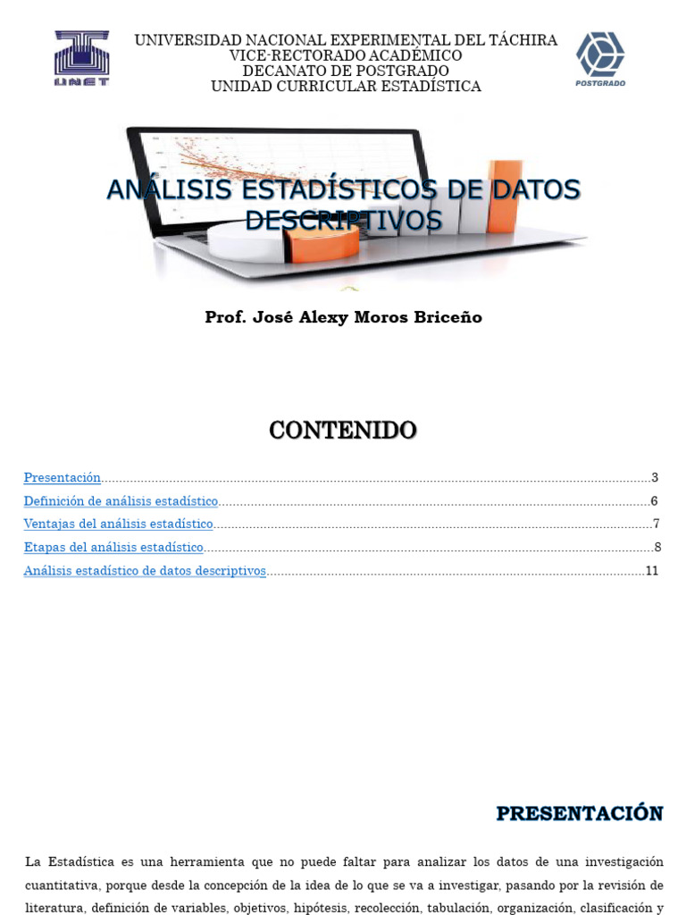 Clase 3a. Análisis de datos descriptivos | PDF