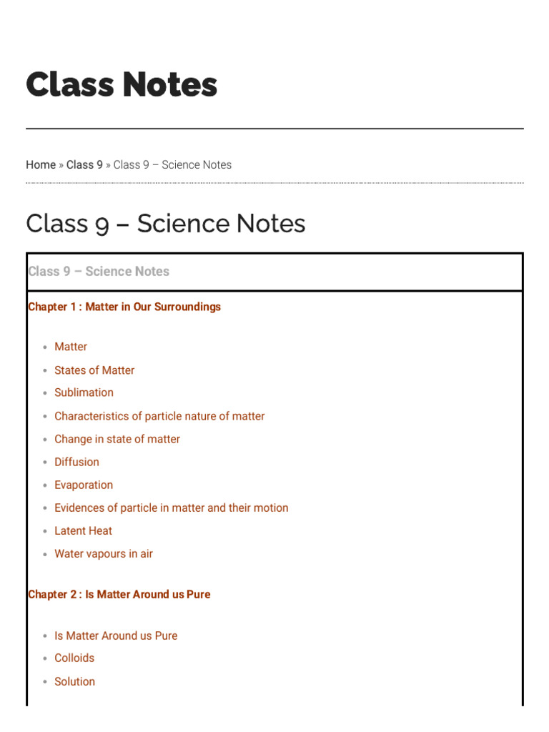 Class 9 Sci Adv Formulae Trees Uses | PDF | Atoms | Molecules