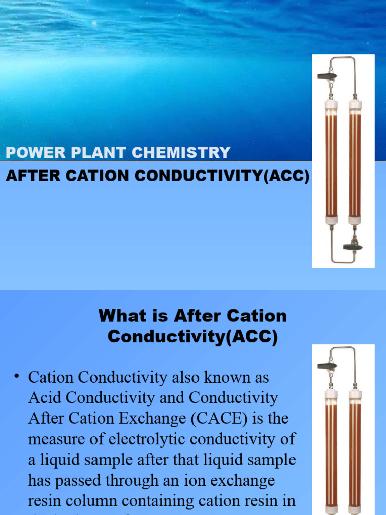 Power Plant Chemistry: After Cation Conductivity (Acc) | PDF | Ion ...