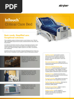 Spec Sheet - Hospital Bed ProCuity - en | PDF | Electrical Engineering