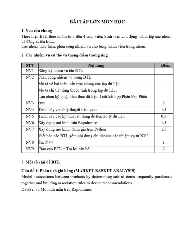 Big Data and Data Mining Projects | PDF
