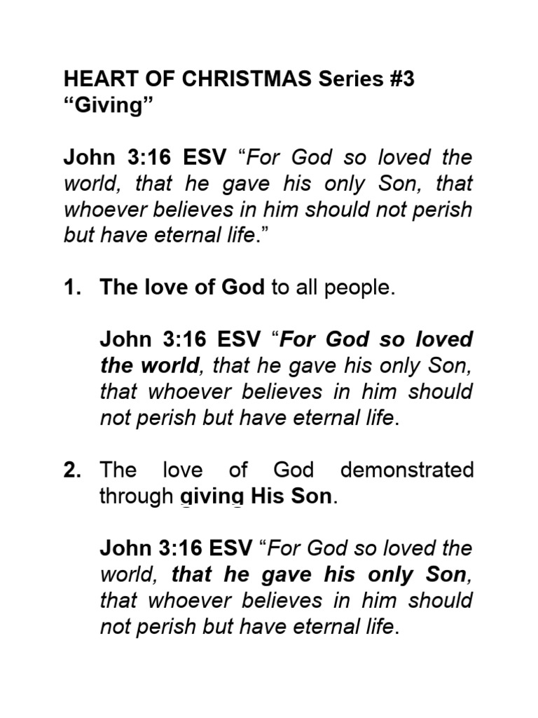 HEART-OF-CHRISTMAS-Series-3-Giving-LED | PDF | Christian Belief And Doctrine | Religious Belief ...
