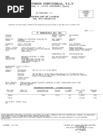 Sample MTC: Material Test Certificate | PDF | Screw | Manufactured Goods