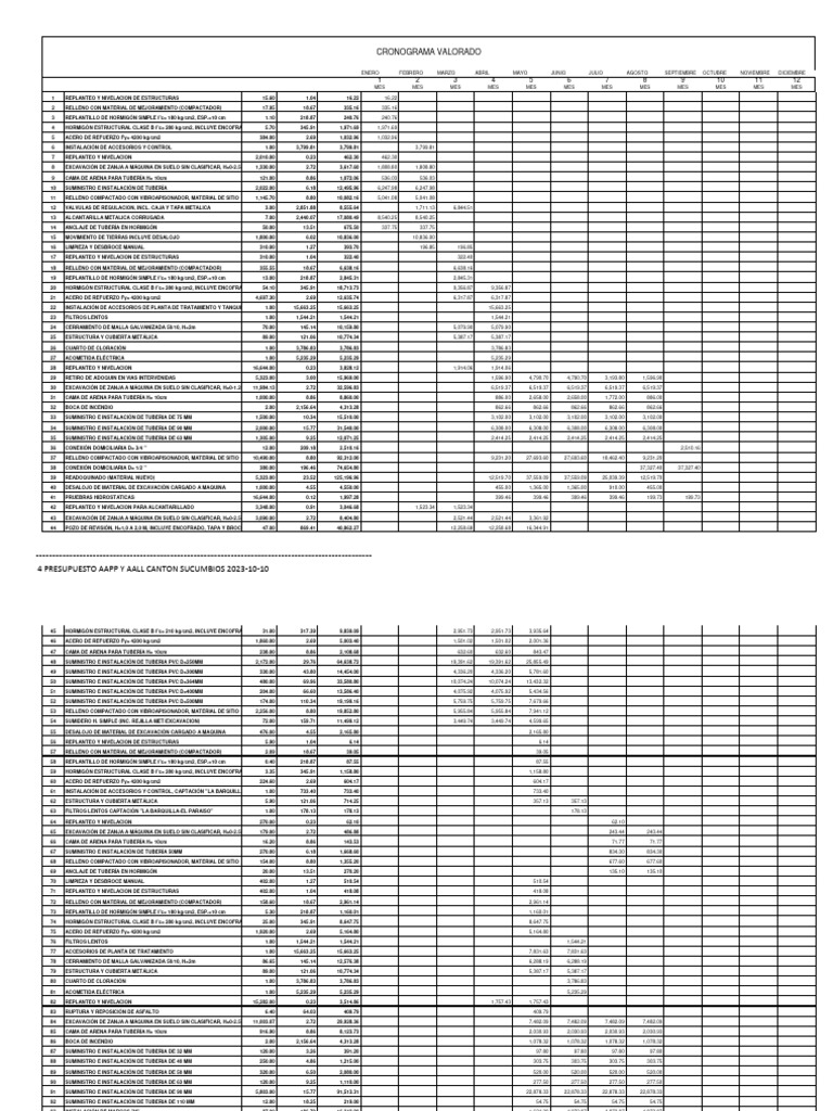 CRONOGRAMA Signed | PDF