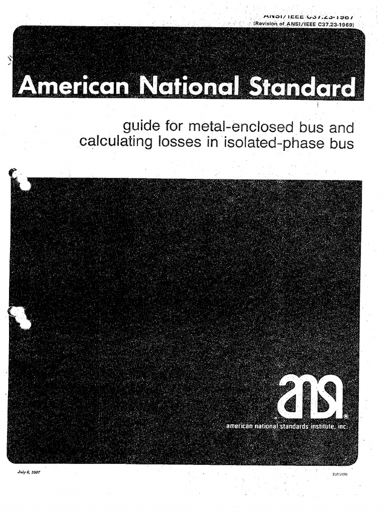 Ansi-Ieee C37.23-1969 | PDF