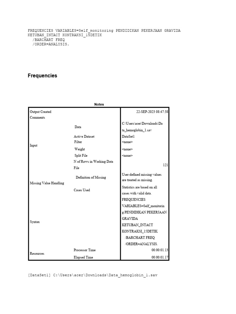 Latihan Data Deskriptif Septi Linda | PDF | Mode (Statistics) | Median