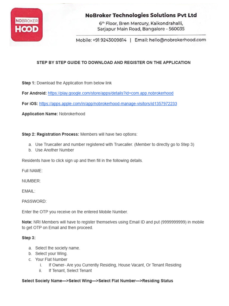 Steps To Download NBH | PDF
