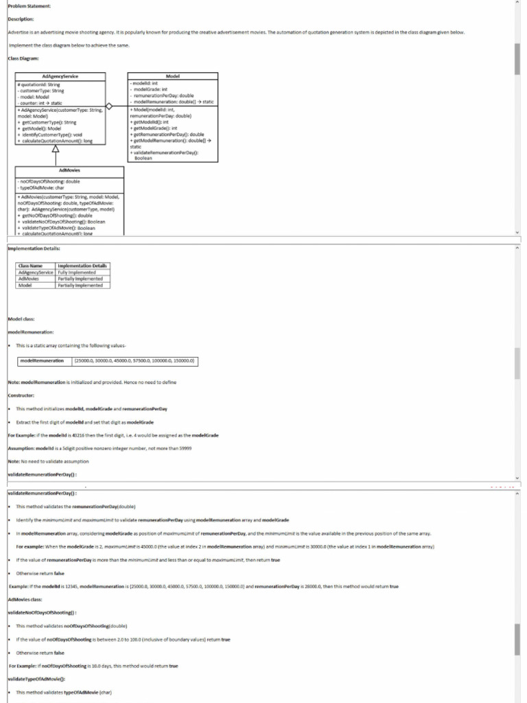 Java Mock Question | PDF