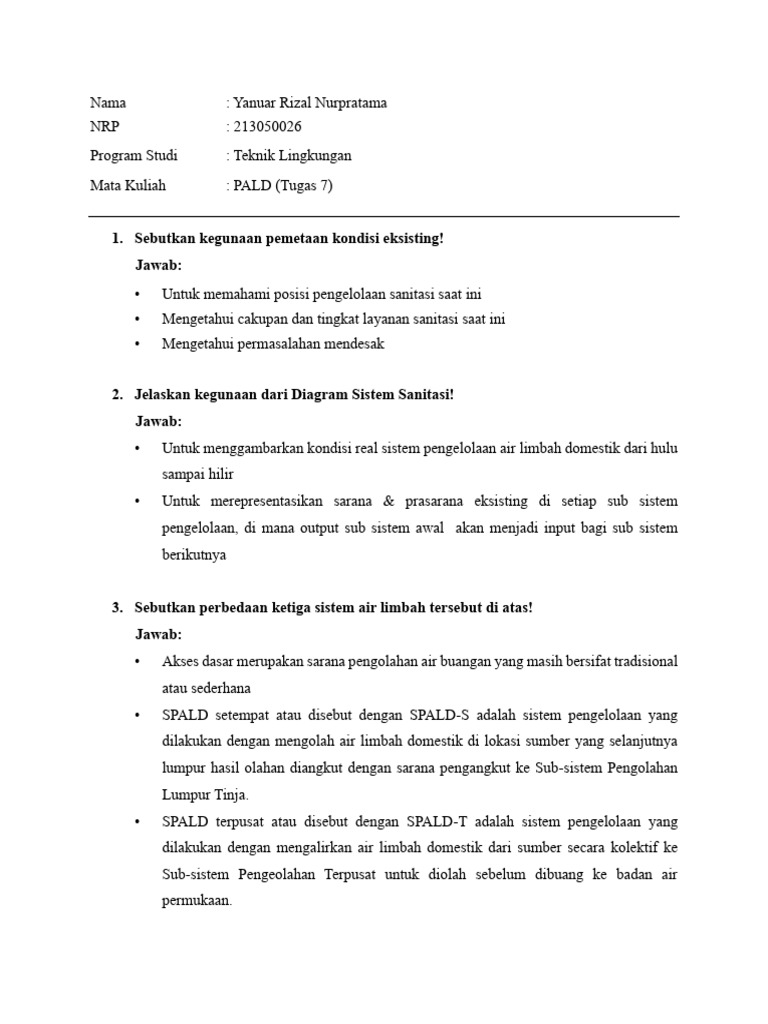 Yanuar Rizal Nurpratama - 213050026 - Tugas 7 PALD | PDF