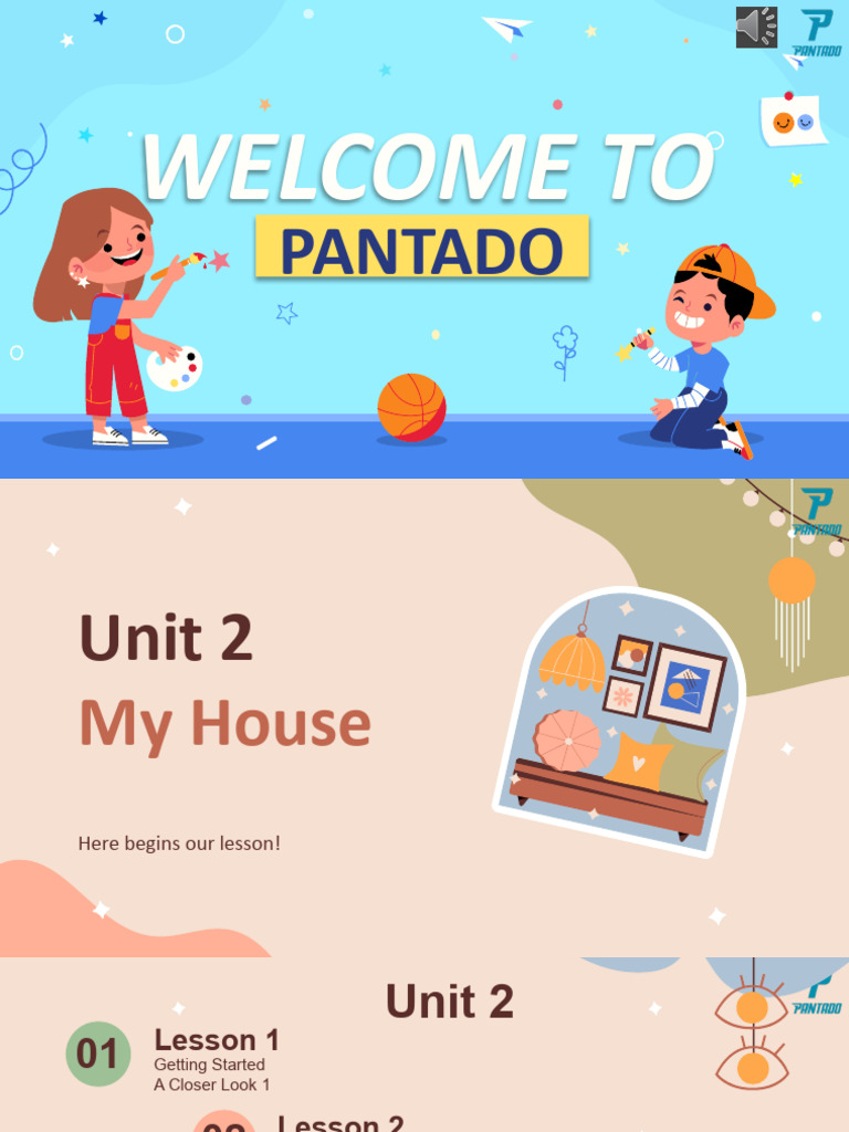 My House: Vocabulary & Grammar Guide | PDF | Human Communication ...