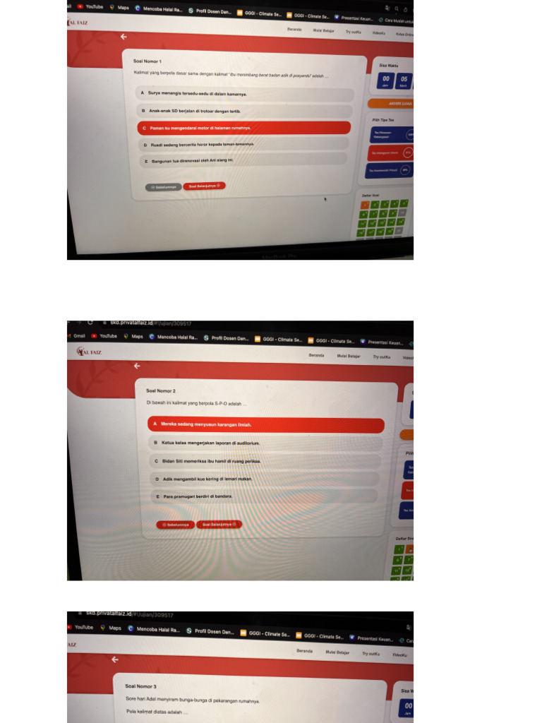 Try Out 4 - Al Faiz | PDF