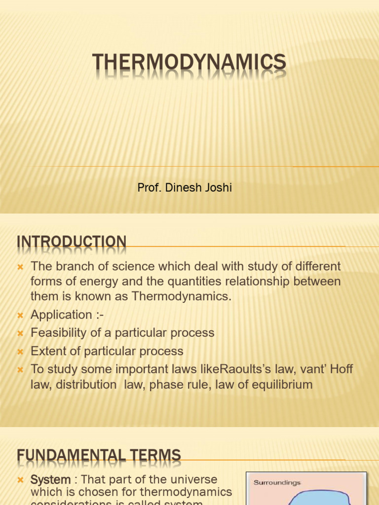 Thermodynamics Basics and Processes | PDF