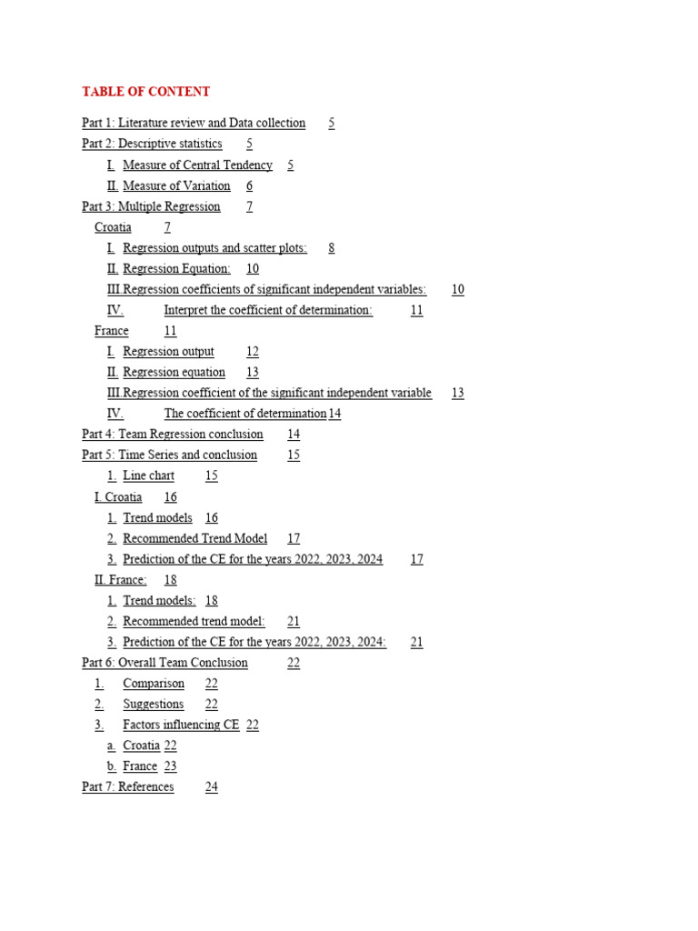 Business Statistics Assignment | PDF | Errors And Residuals ...