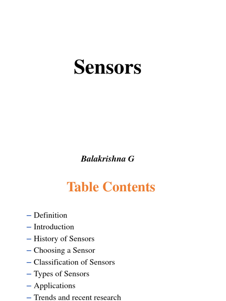 Sensors BG | PDF | Science & Mathematics | Technology & Engineering
