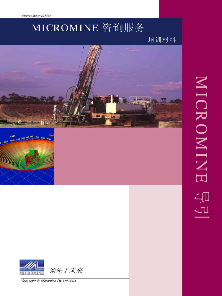 MICROMINE培训手册 | PDF