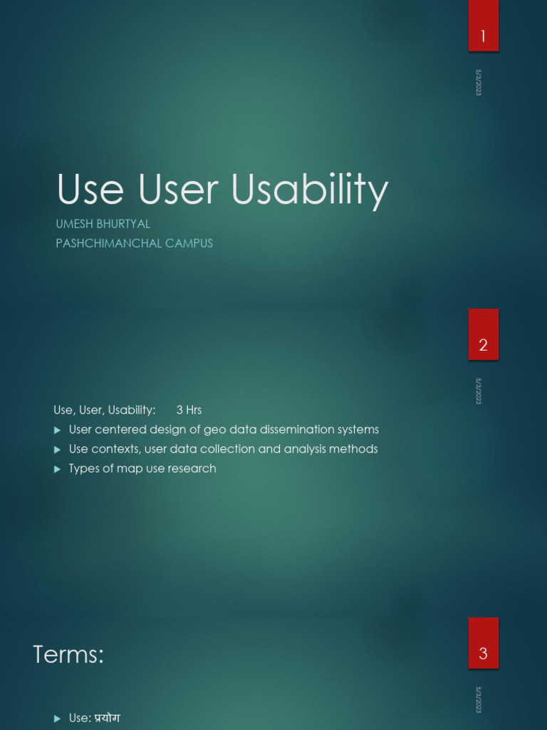 Chapter 11 - Use User Usability | PDF | Usability | Geographic Information System