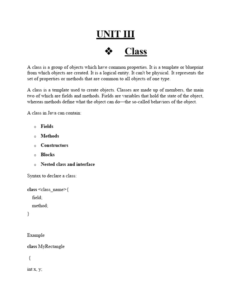 Unit 3 Pdf Inheritance Object Oriented Programming Programming 1331