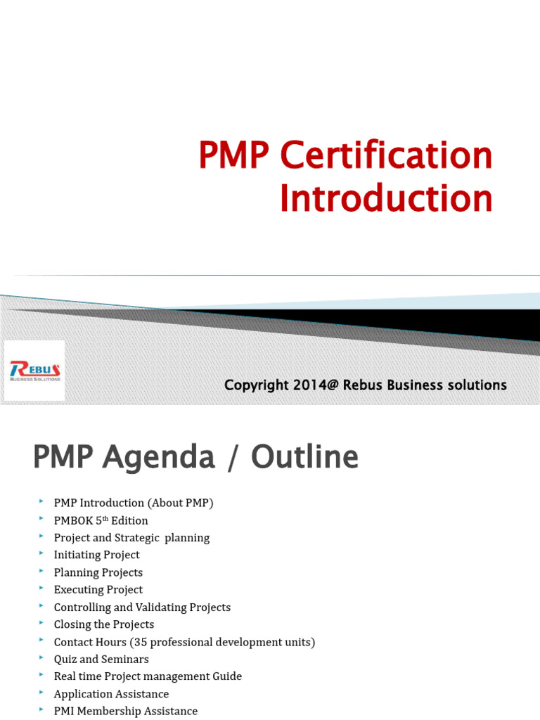 PMP Certification | PDF