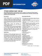 Fuchs Viscor 1487 Aw-2 | PDF | Diesel Engine | Diesel Fuel