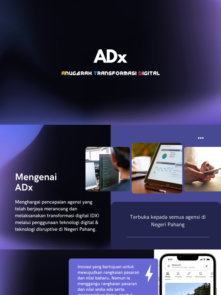 Anugerah Transformasi Digital (ADx) | PDF
