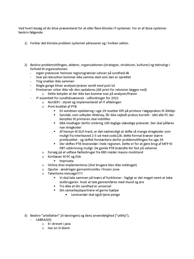 Klinisk Kemi RN | PDF