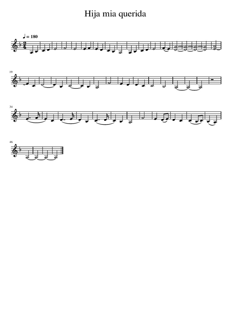 Hija Mia Querida - MSCZ | PDF