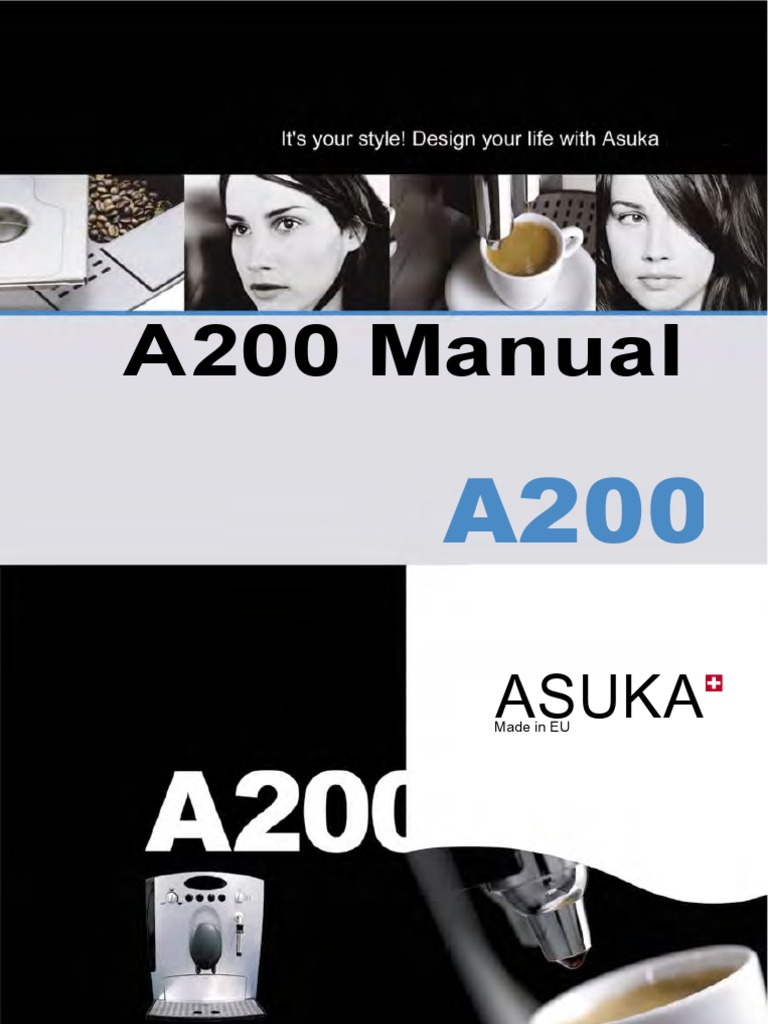 Asuka A200 Manual English | PDF | Coffee | Hot Drinks