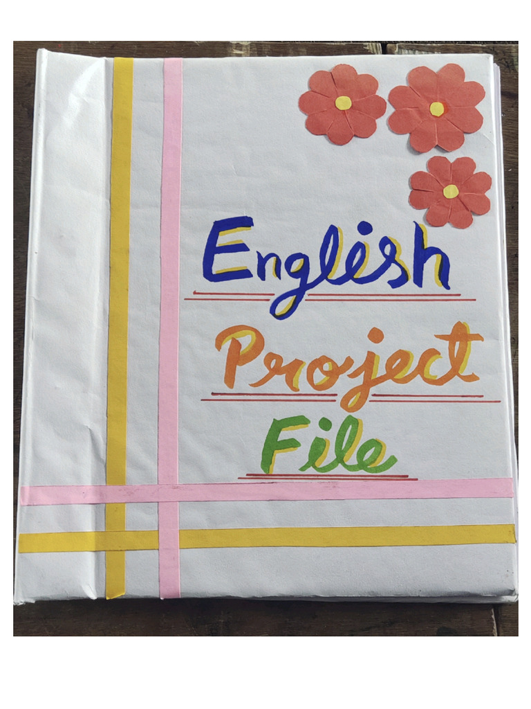 Class 12th English Project File On Anees Jung | PDF