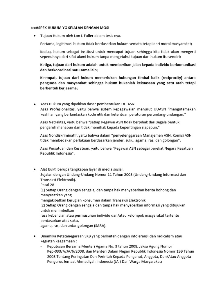 Mengenai SKB | PDF | Hukum