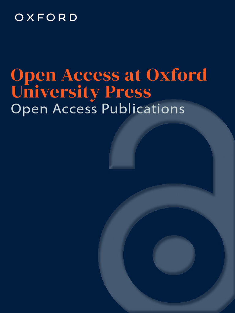 Open Access Publishing at OUP | PDF | Open Access | Biology