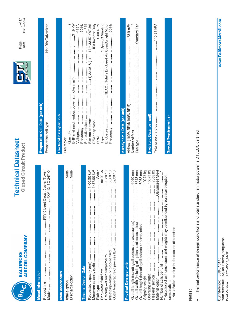 FXV 1218C 24T O#2 | PDF