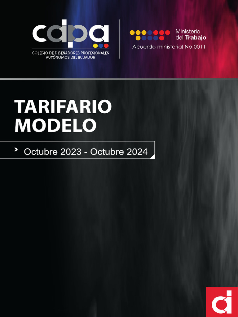 Tarifario CDPA | PDF