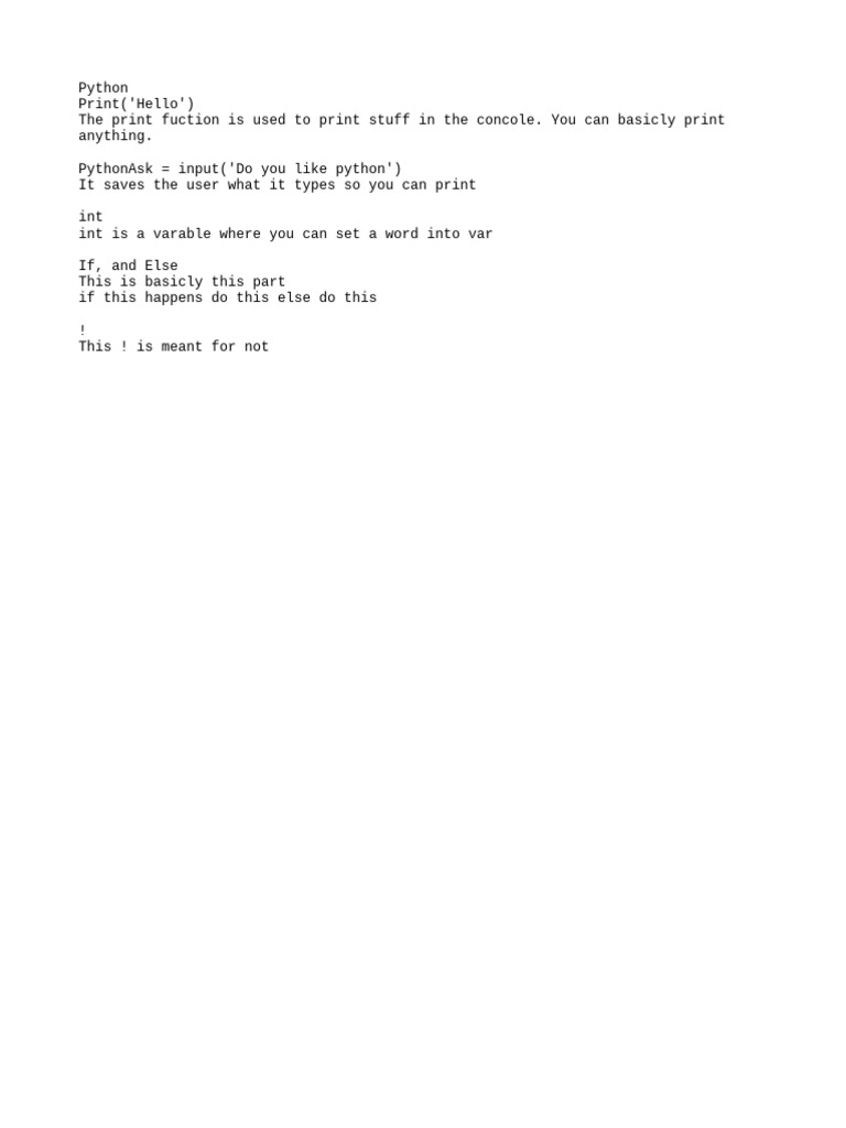 Python Rules | PDF | Computers