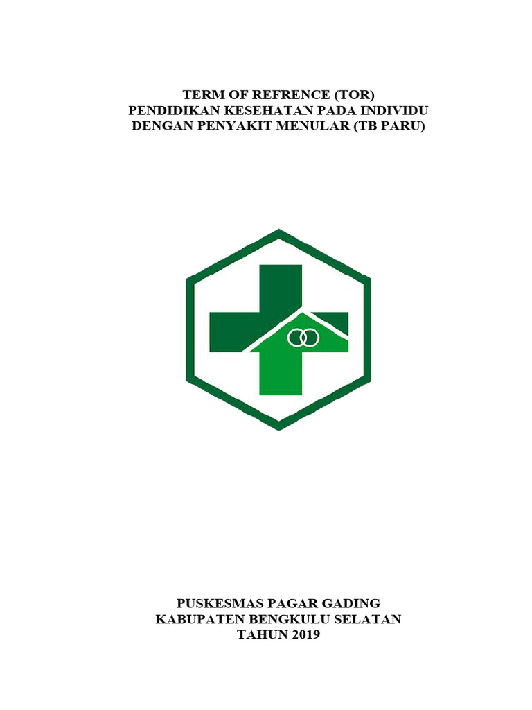 TOR Pendidikan Kesehatan TB Paru | PDF