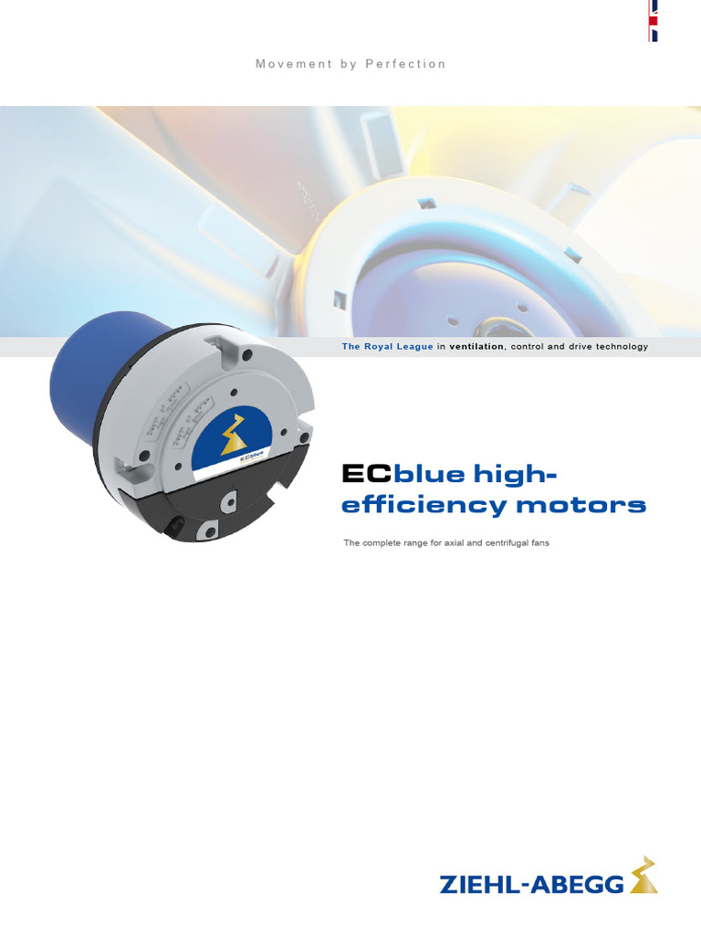 ECblue High-Efficiency Motors Ziehl-Abegg | PDF