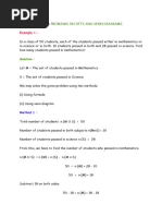 Set Theory Problems With Answers | PDF | Empty Set | Numbers
